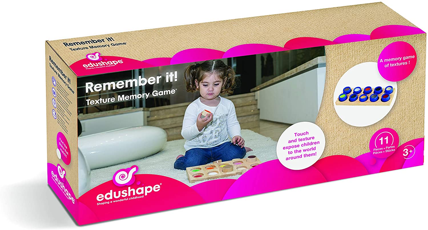 Edushape Remember It! Texture Memory Find It Game