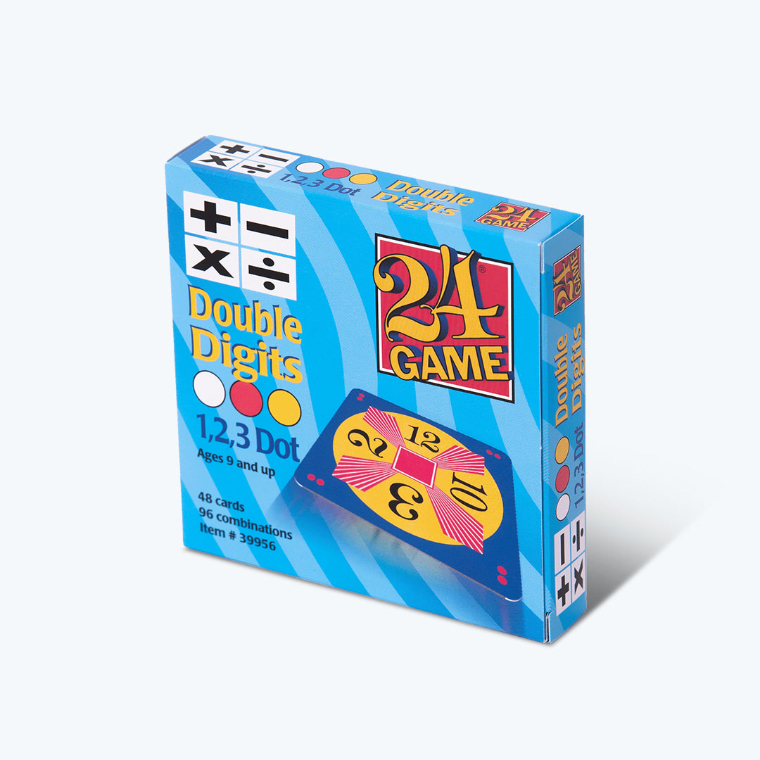 24 Game Double Digits Original Math Card Game - 48 Card Pack