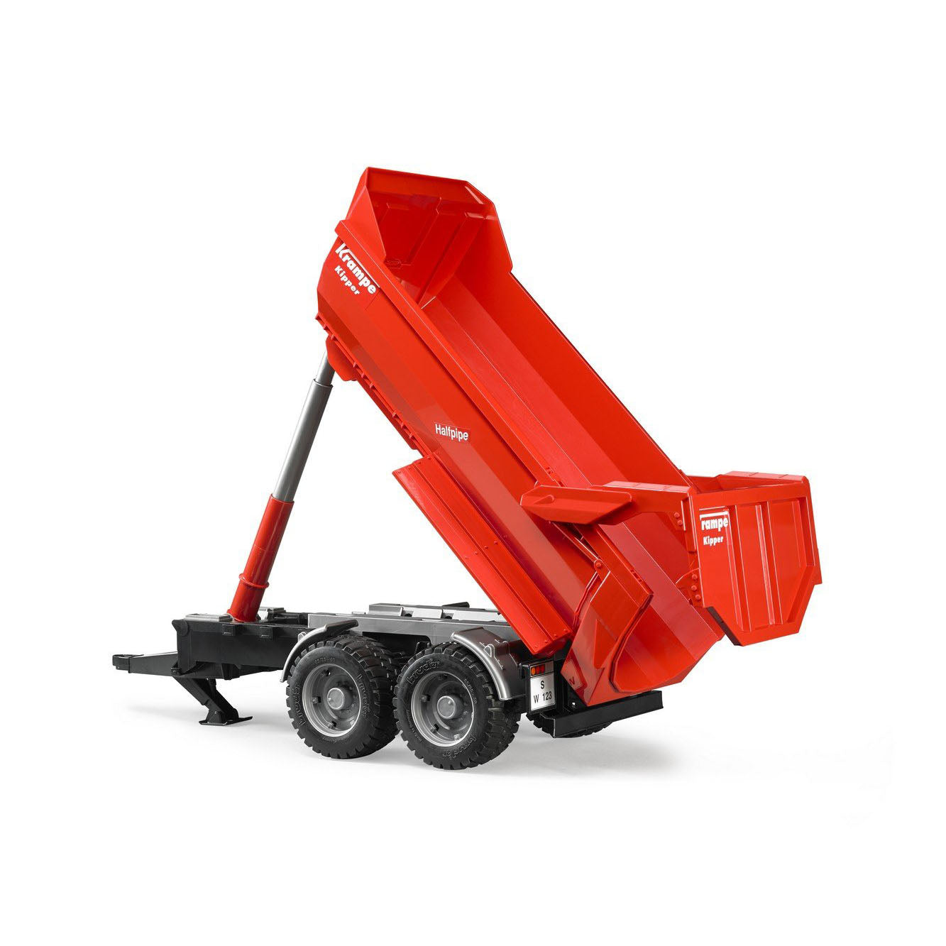 Bruder Krampe Tandem Halfpipe Tipping Trailer for Farm Tractors