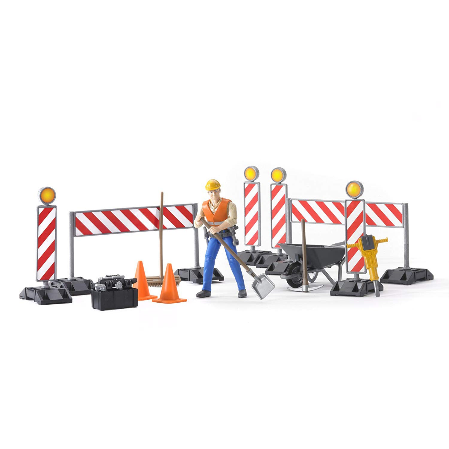 Bruder Bworld Construction Set with Man